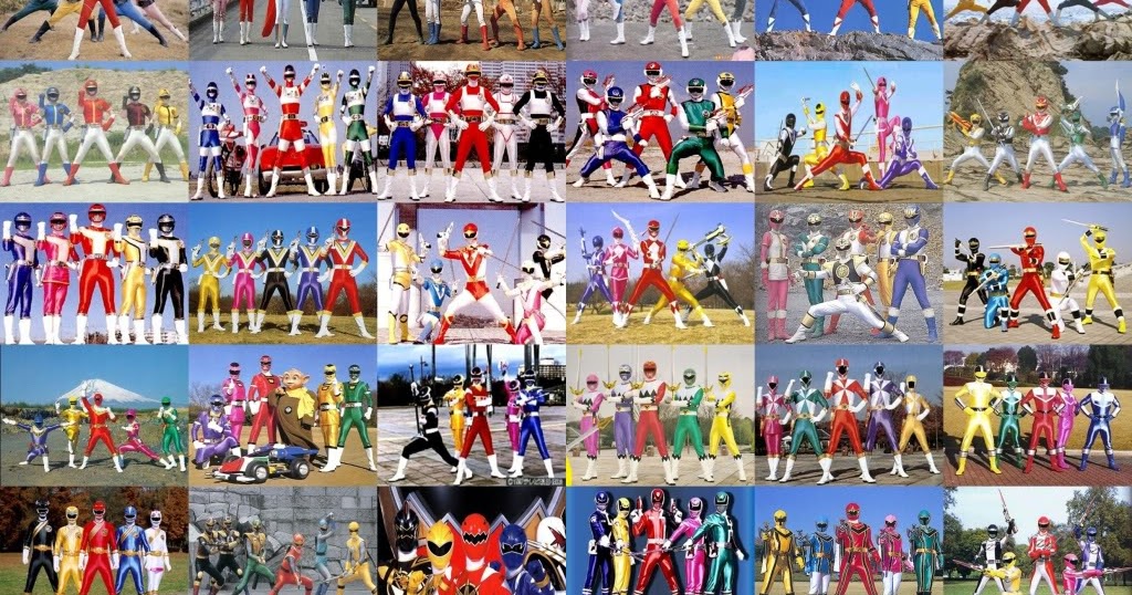 Adiya Tri Sekai: Apa sih bedanya Super Sentai dengan Power Rangers