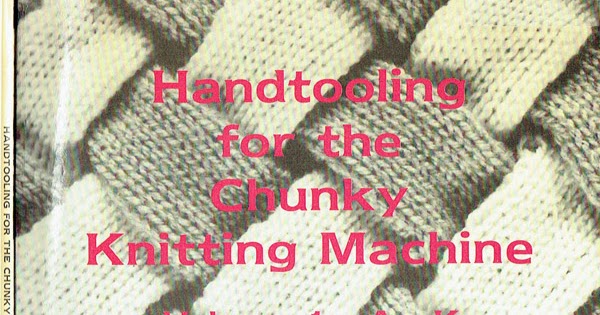 Tamoui: Machine Knitting Books contents combined list