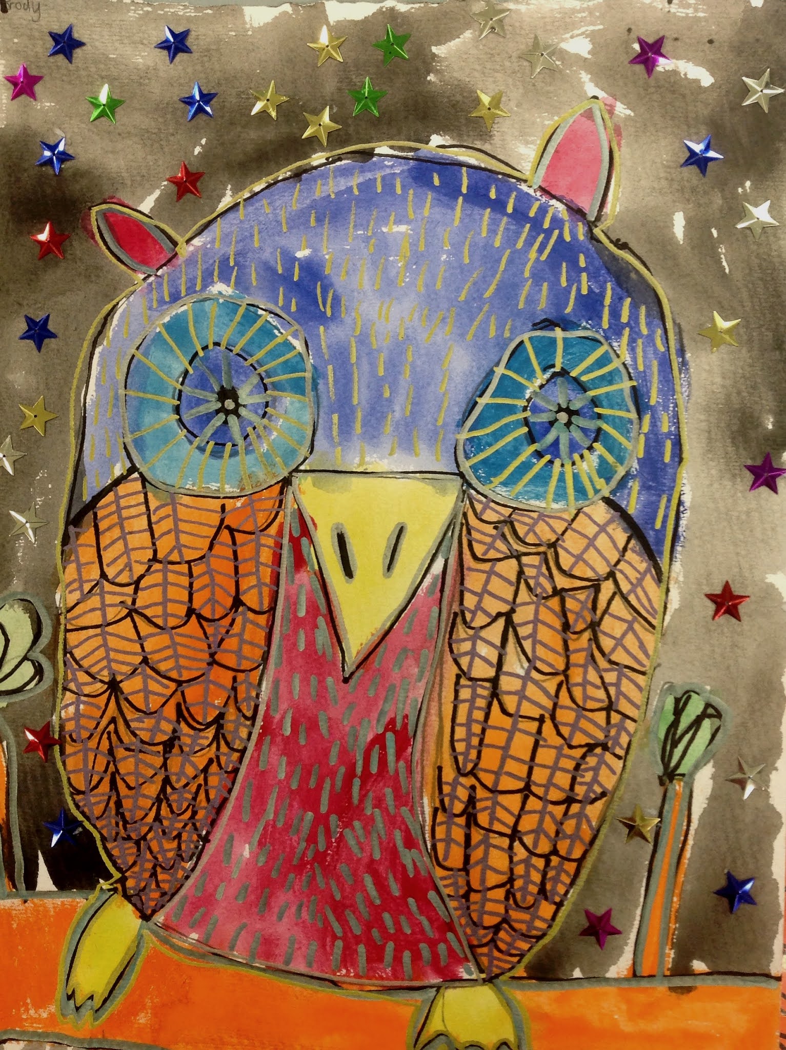 DIRECTED DRAWING - Owls