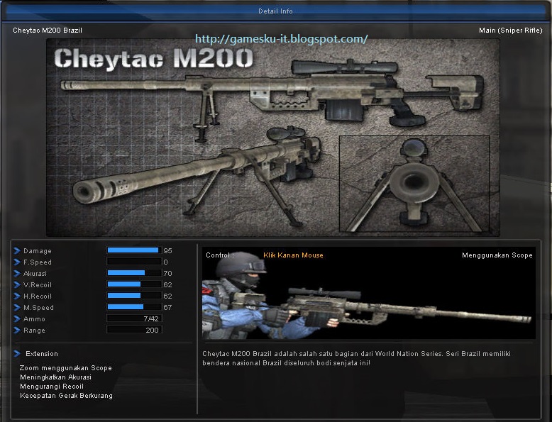 Tips Title Sniper Agar One Hit Di Garena Pointblank Indonesia ~ GAMESKU ...