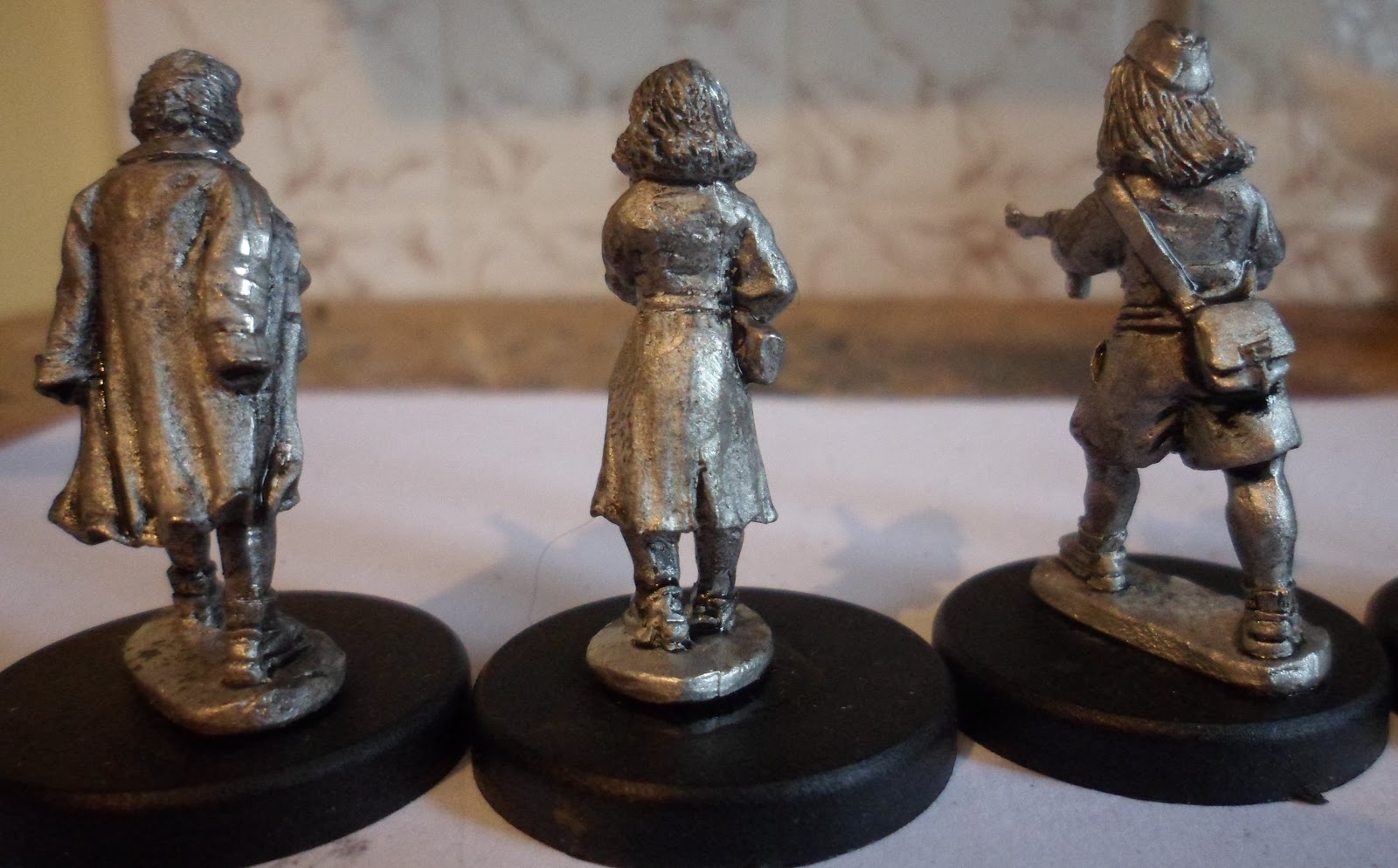 My wargames: 28mm World War 2 Female Resistance and Flak Crew figures
