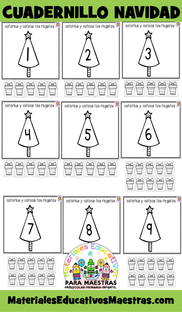 Super Cuadernillo de NAVIDAD | Materiales Educativos para Maestras