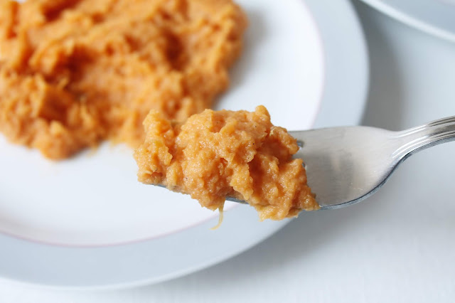 Puré de boniato ~ Con sabor a huerto