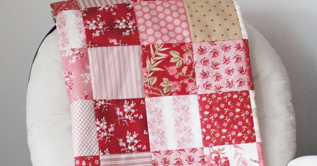 FREE Patchwork Quilt Tutorial for Beginners | Amista Baker