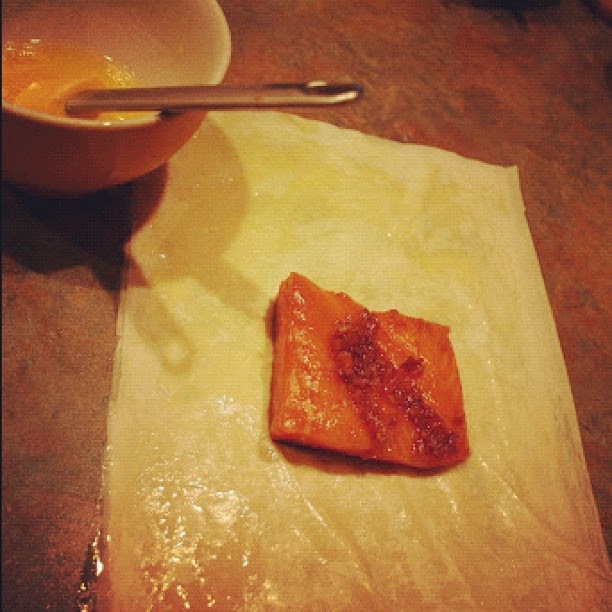 A Culinary Education: Teriyaki Marinated Salmon Fillet in Phyllo Pastry