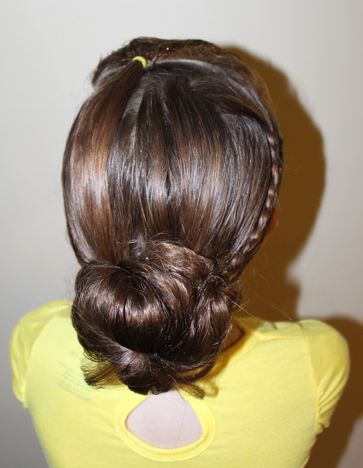Hairstyles for Girls.. The Wright Hair: Poof Braid to Bun