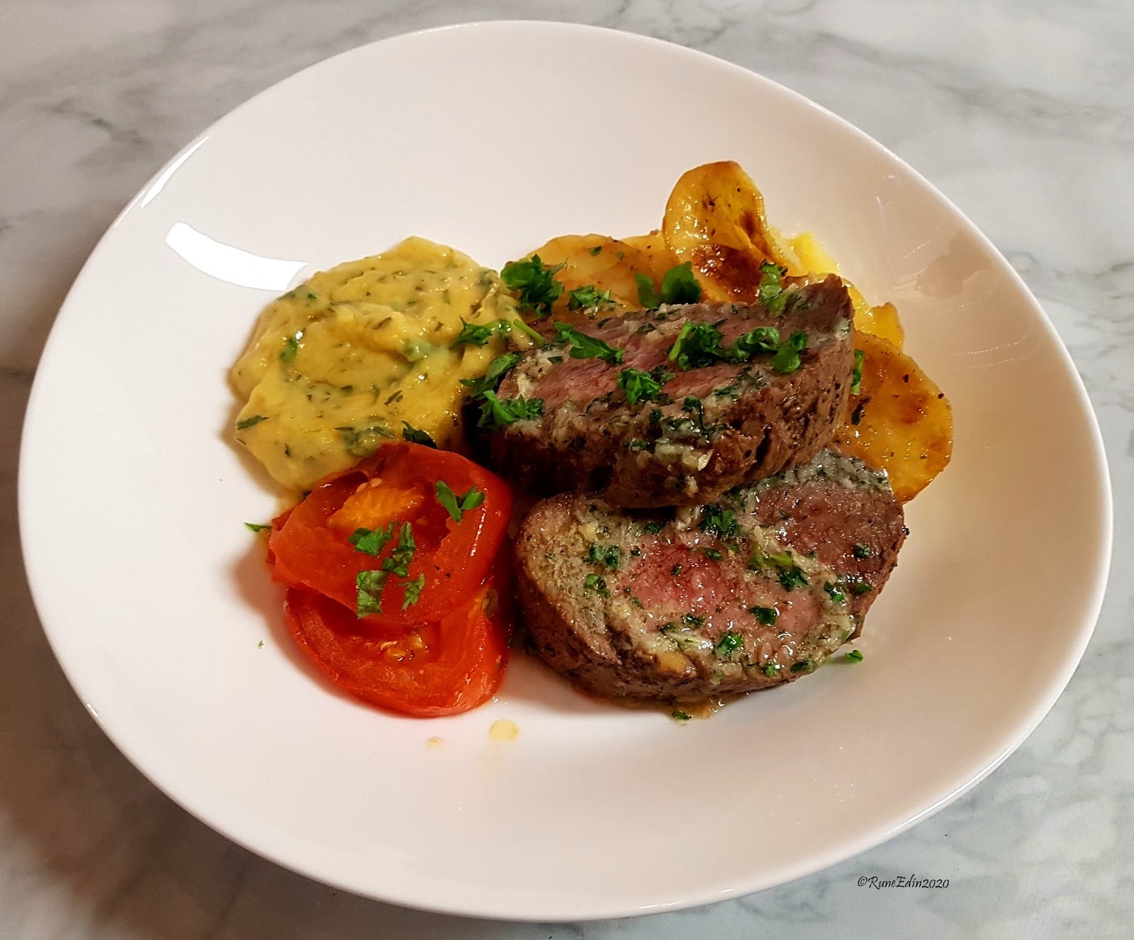 Rune Matomanen - Matälskare: Oxfilé provencale - Recept