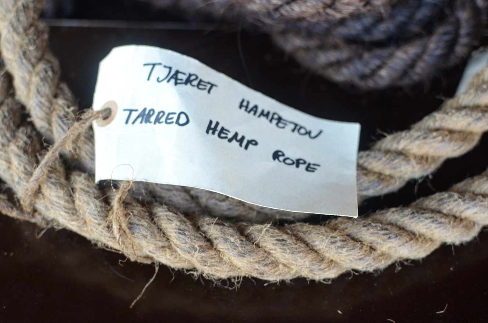 spinsjal: Denmark part one: Weaving Viking Sails and Twisting Viking ...