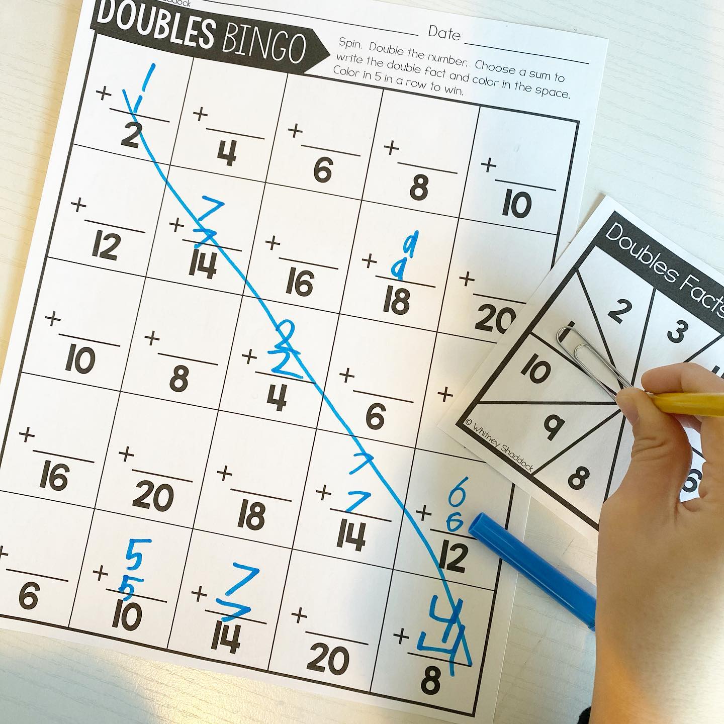 3 low prep addition and subtraction games for 2nd graders - The First ...