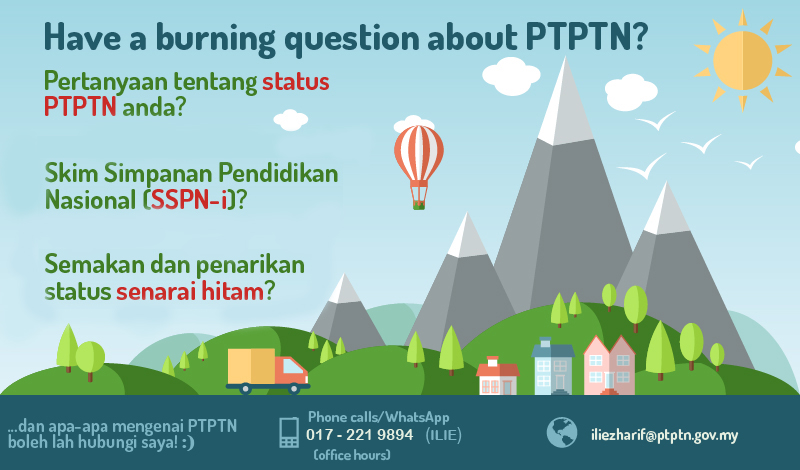 Apa Ni?: PTPTN contact person: Pertanyaan status, penarikan senarai ...