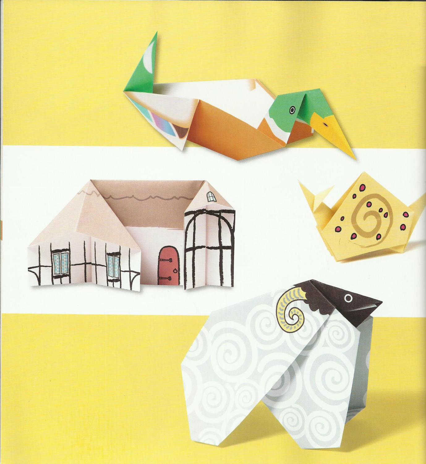 Origami Animal Farm-Mari Ono - Ruby Book Origami