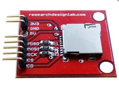 Research Design Lab: Micro SD Memory Card interface for 3.3V MCU
