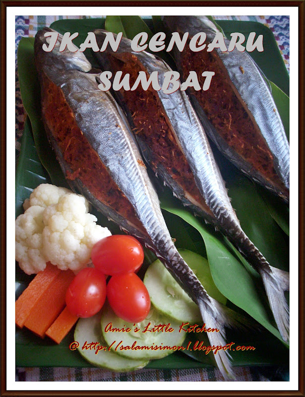 Ikan Cencaru Sumbat - Amie's Little Kitchen