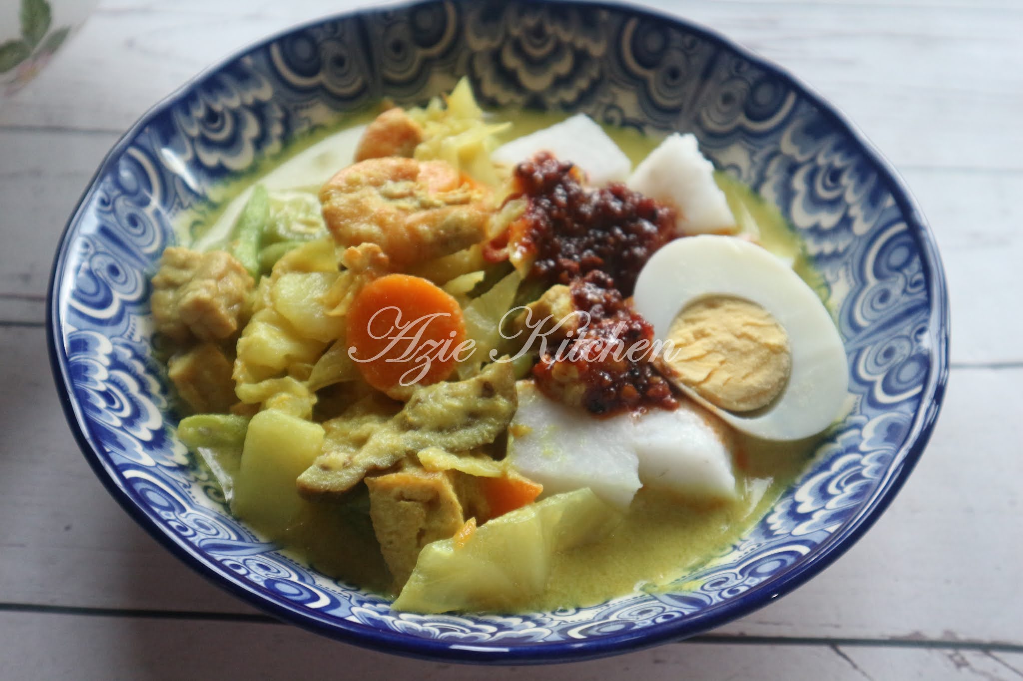 A Keeper Recipe Lontong dan Kuah lodeh - Azie Kitchen
