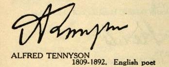 English Language and Literature: Alfred, Lord Tennyson