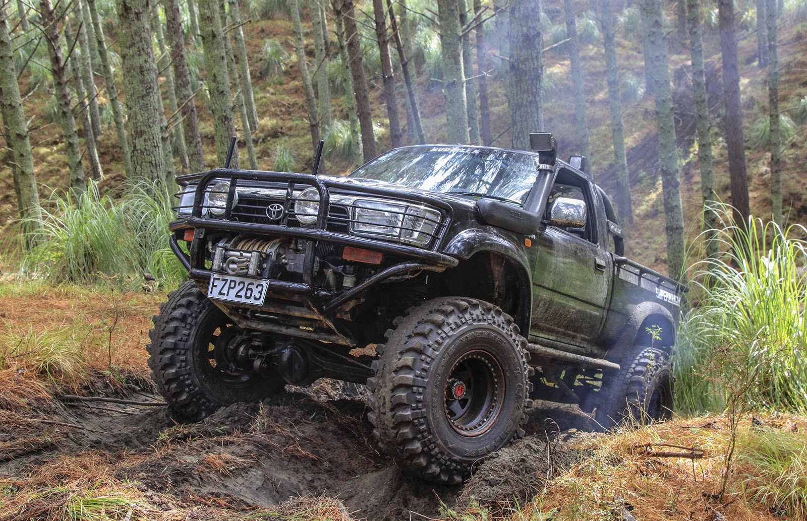 4WD Newz: Tough trucks in action at Waiuku Forest