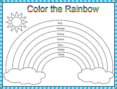 Coloring Book: Color by Number Weather Preschool Worksheets