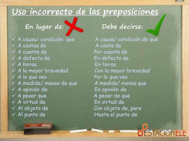 EL BLOG DE LOS SEXTOS: LAS NUEVAS PREPOSICIONES DEL ESPAÑOL.
