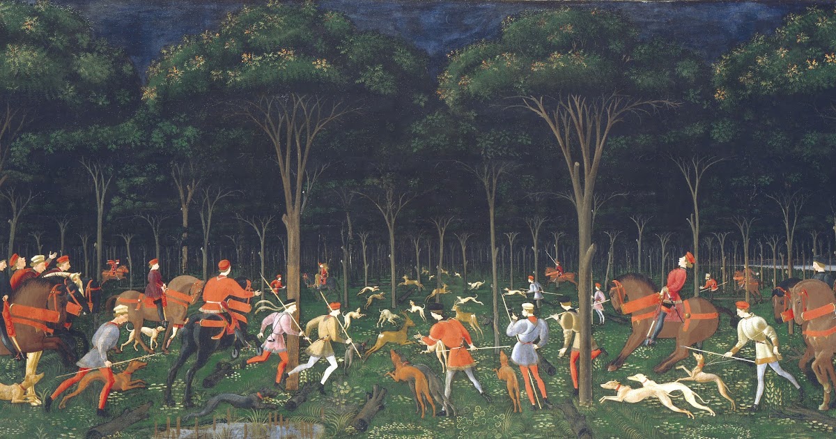 The Hunt in the Forest by Paolo Uccello (Interpretation and Analysis)