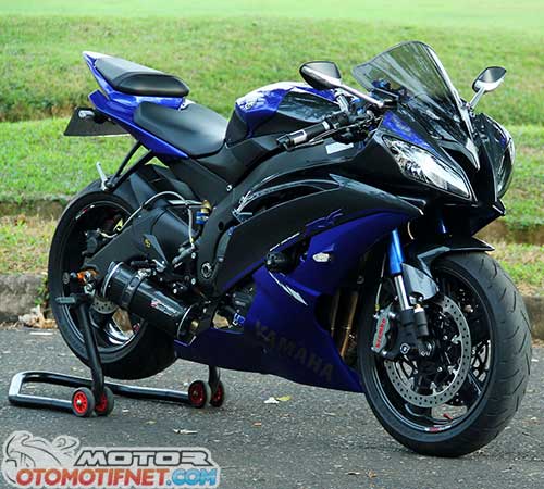 Foto Modifikasi Ringan Yamaha YZF-R6 Keren Abis