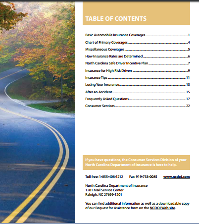 A CONSUMER’S GUIDE TO AUTOMOBILE INSURANCE