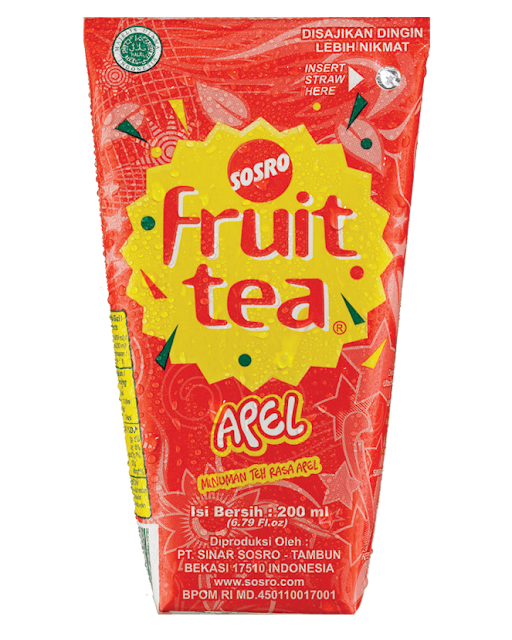 Produk SOSRO Fruit Tea 200 ml - Agen87