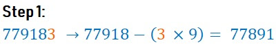 Divisibility Rule for 13