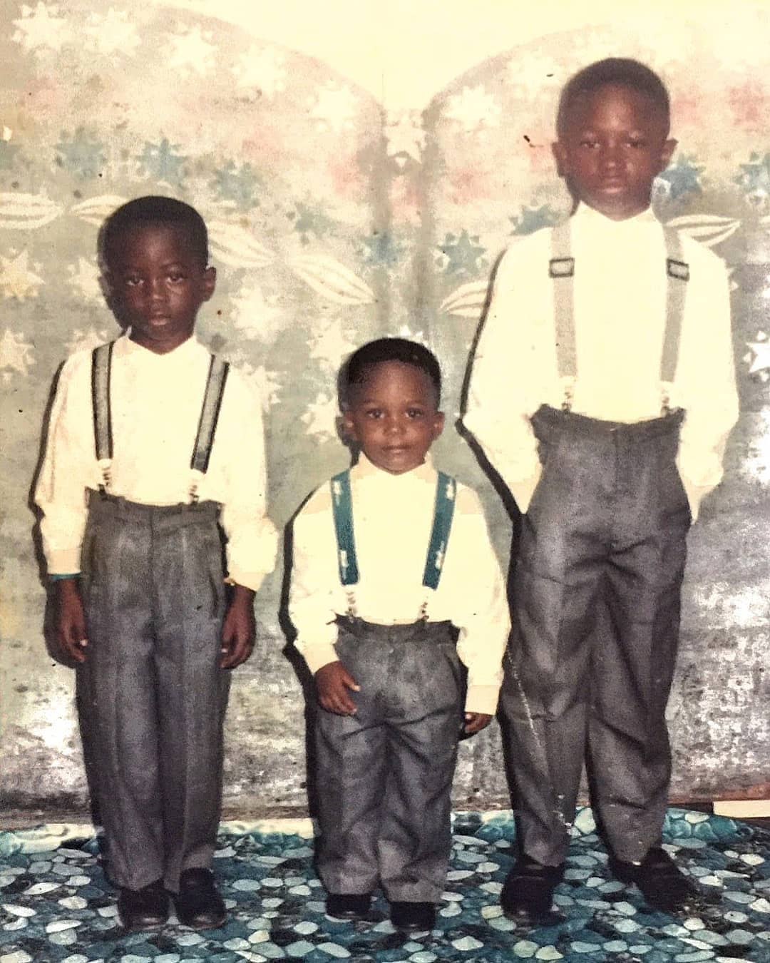 Stan Nze with brothers, Dozie Nze and Princesolly Nze throwback and ...