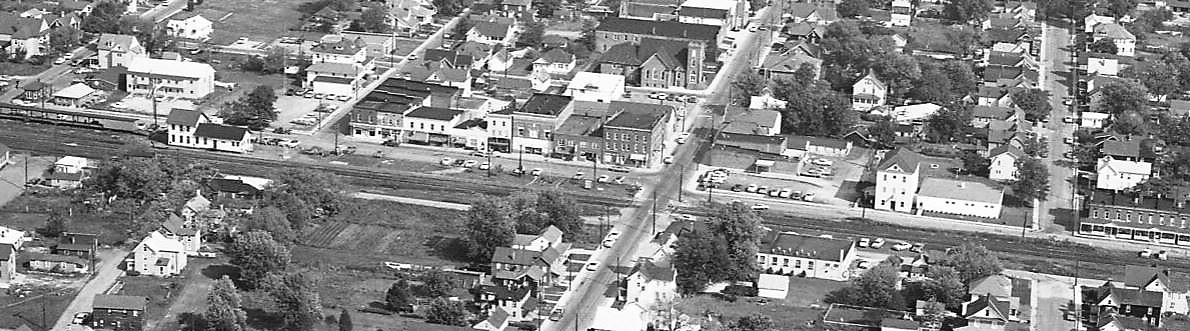 Delmar Historical And Art Society: Two Views of Delmar 1925 and 1960s