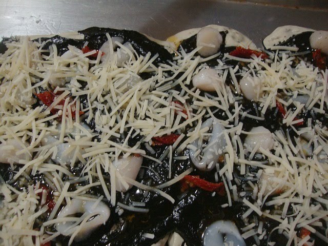 Squid Ink Pizza
