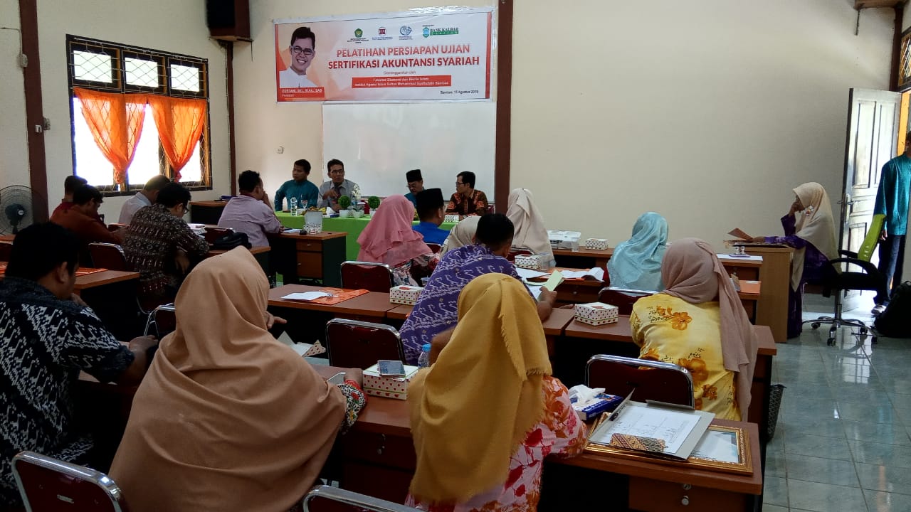 Pelatihan Akuntansi Syariah Persiapan USAS di IAIS Sambas - Gustani.ID