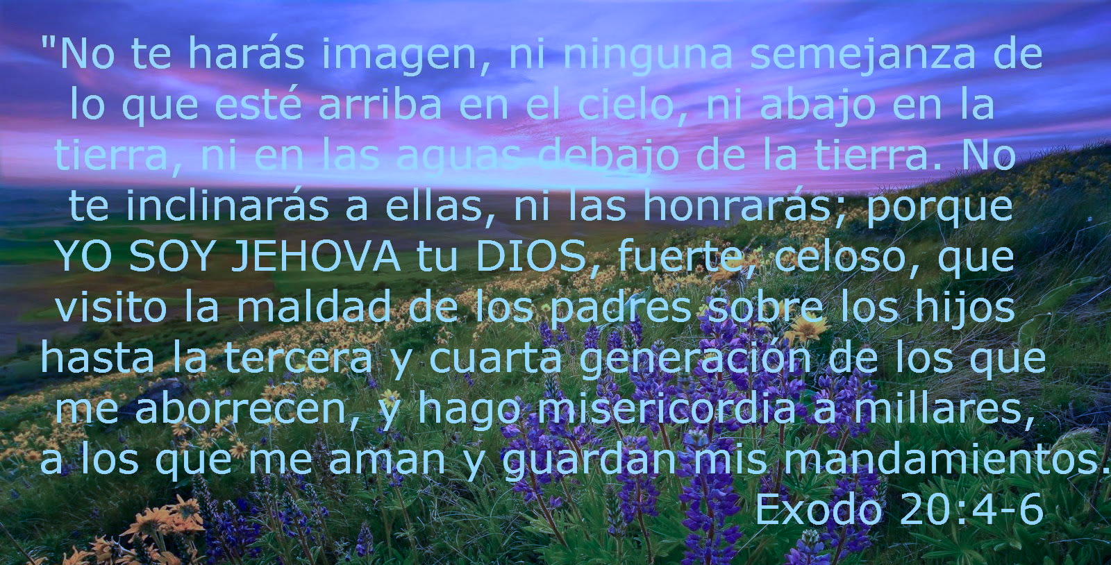 Pensamientos Positivos: Segundo Mandamiento