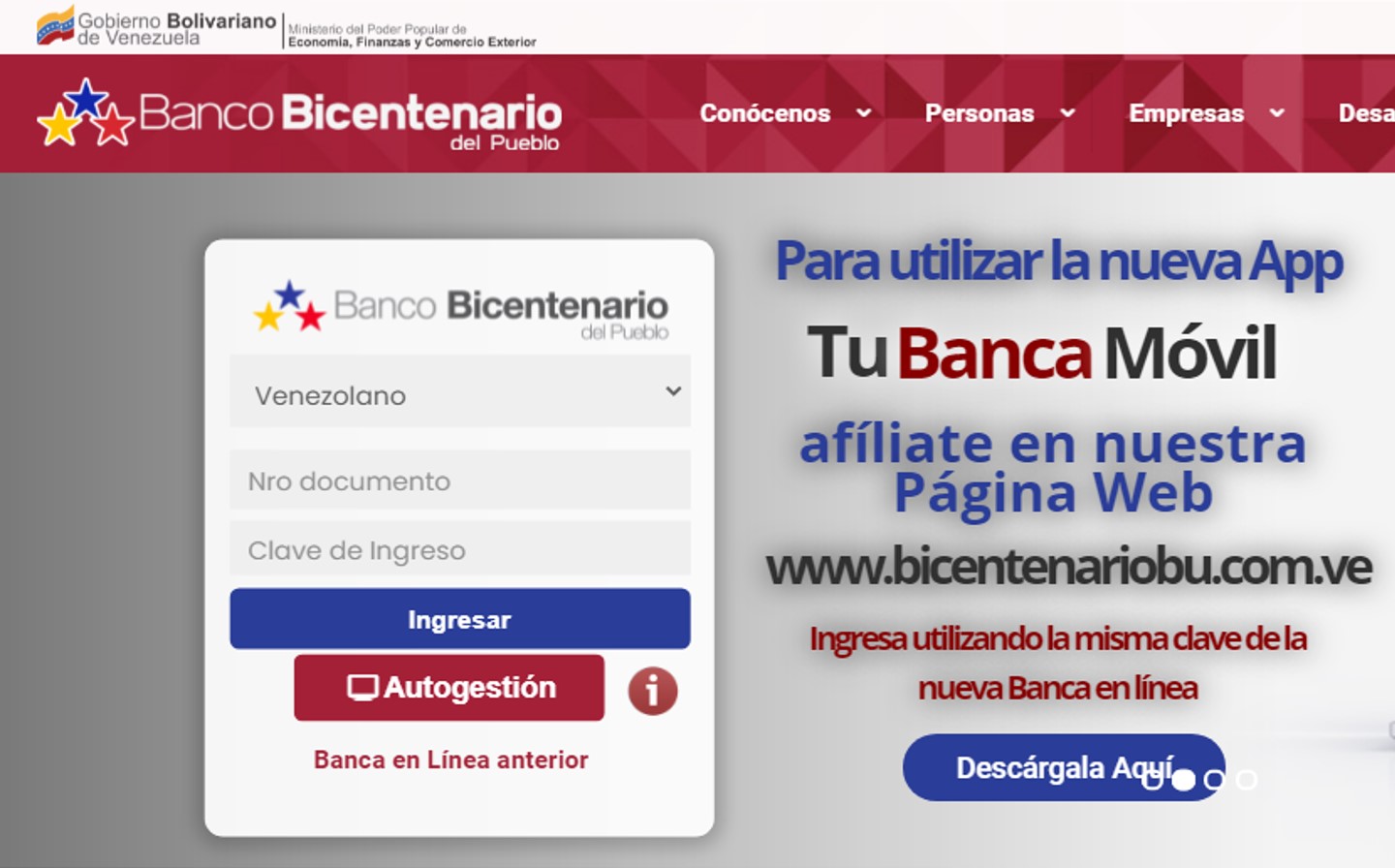 Móvil Inmoralidad Espera un minuto abrir banco bicentenario Tubería ...