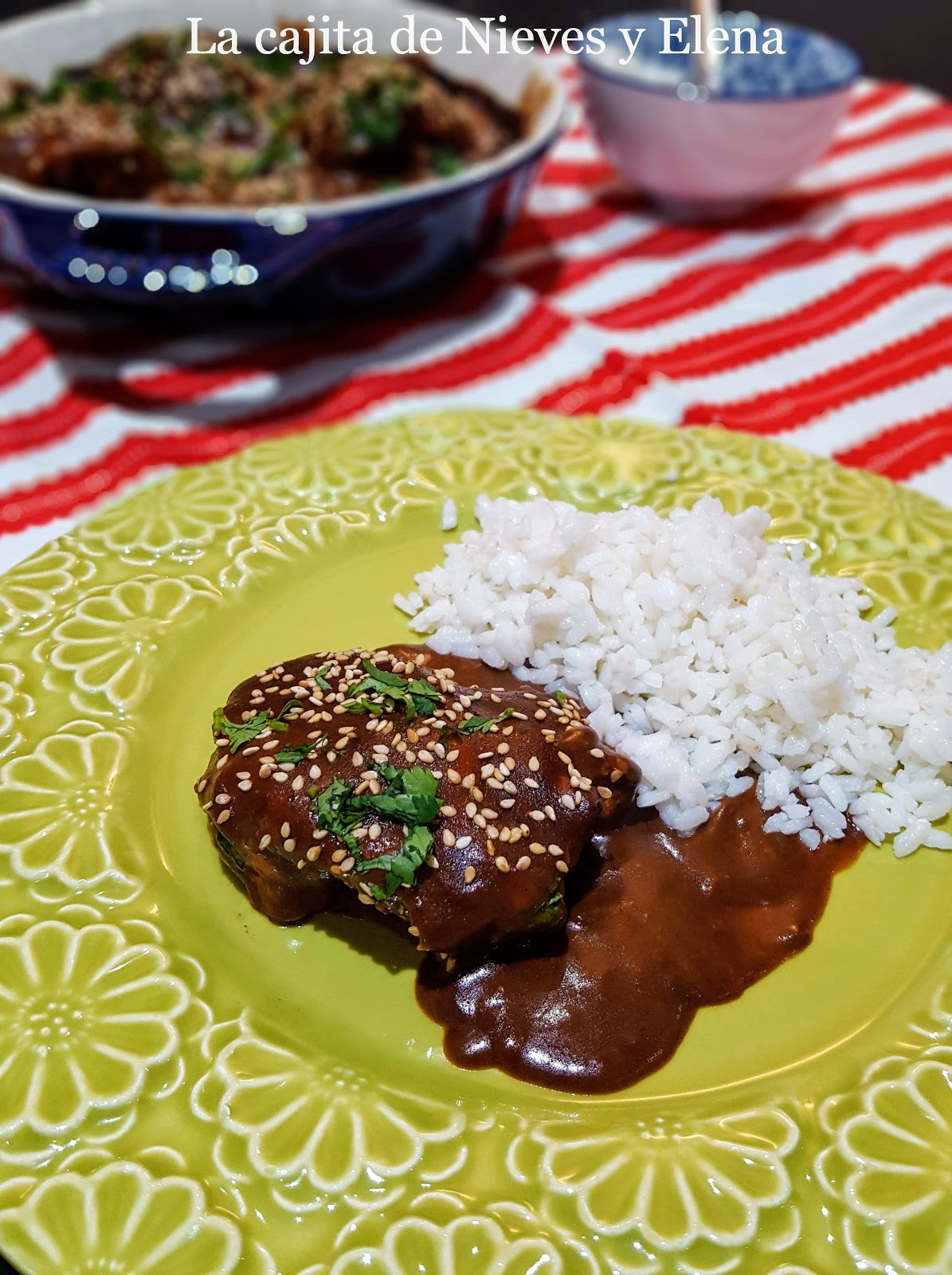 Pollo con mole