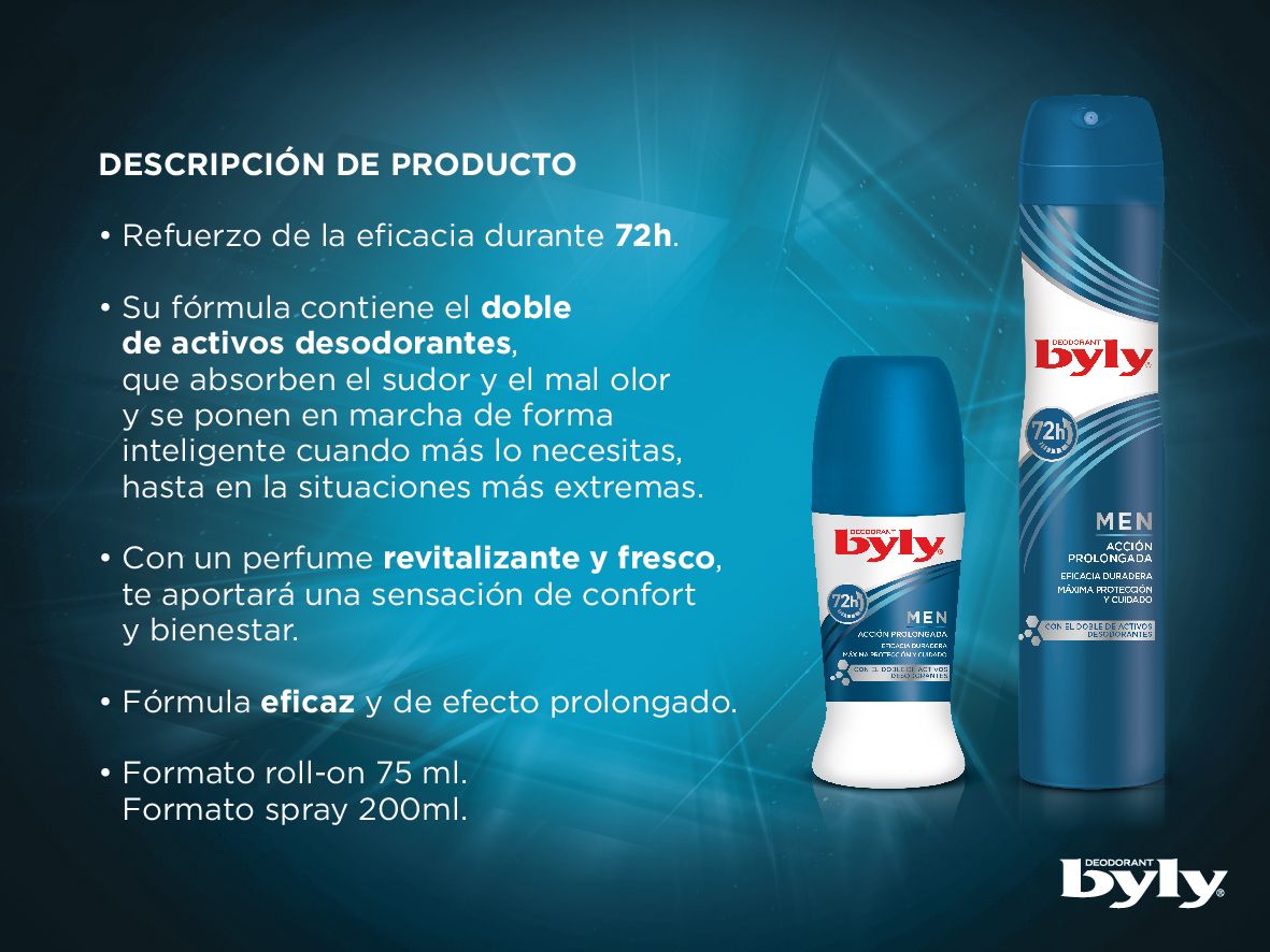 El Blog de una Principiante: Desodorante BYLY MEN