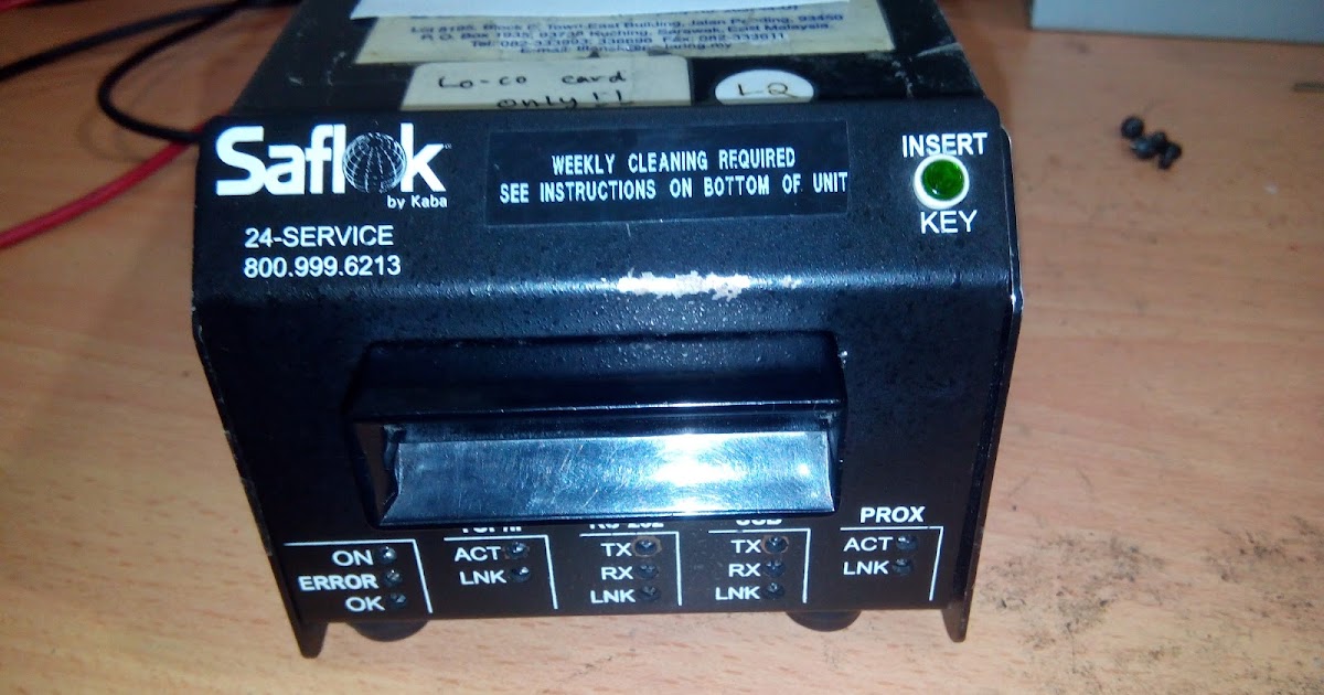 Life Begins at Forty: SAFLOK encoder model 4 repair