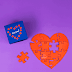 Valentine's Day Heart Jigsaw Puzzle Card - Free printable template - oh ...