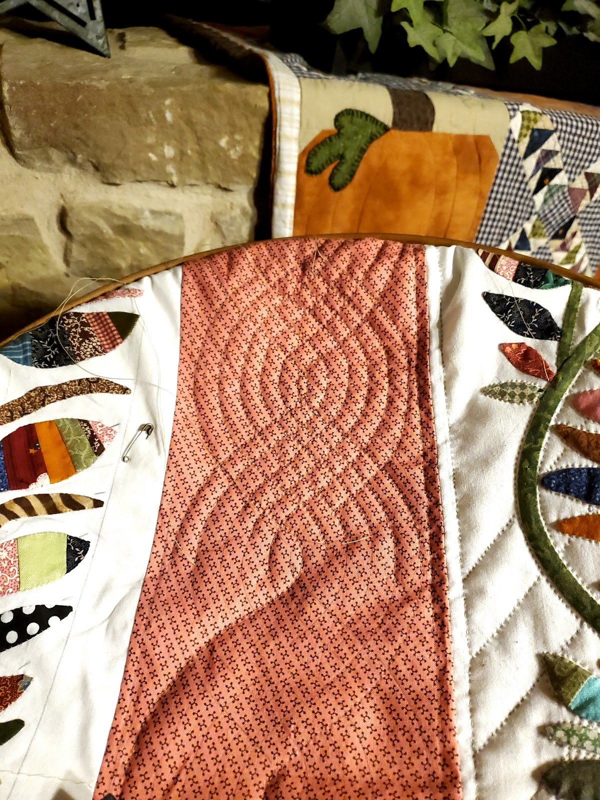A Few of My Favorite Things: The hand quilting!