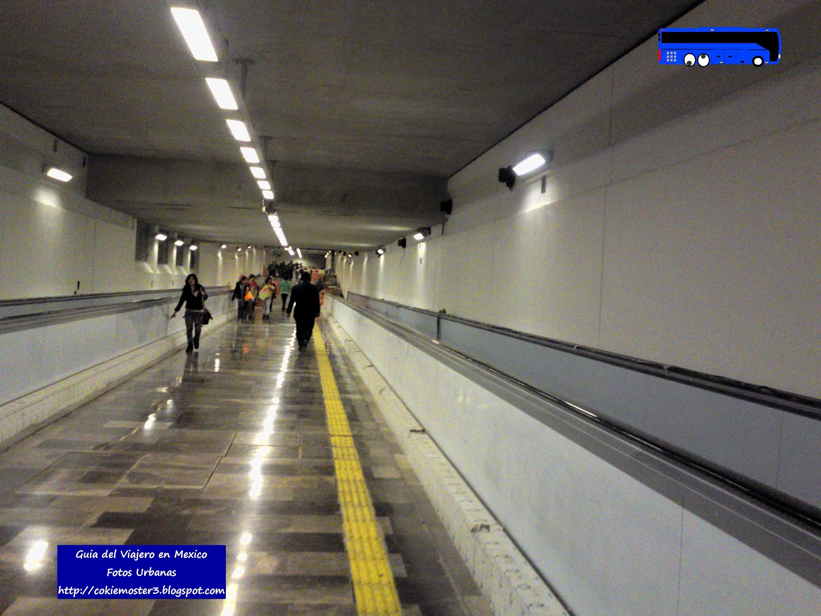 Viajando en la linea 12 del metro del DF