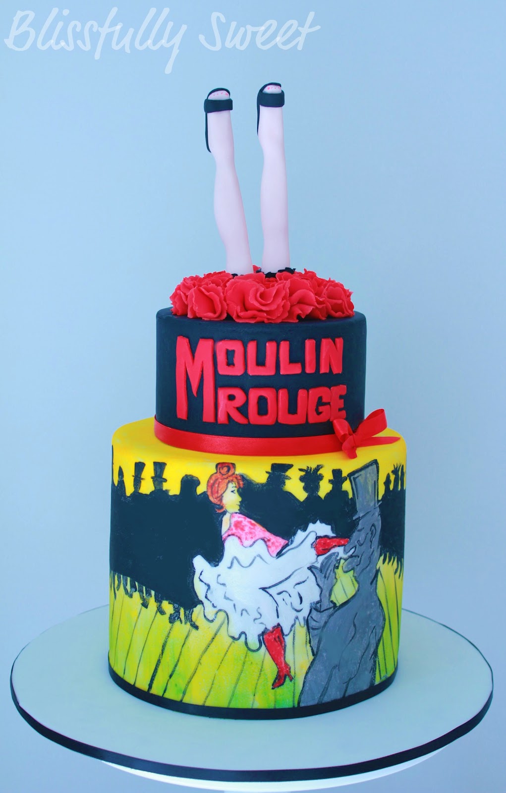 Blissfully Sweet: Moulin Rouge Risque Bohemian Parisian themed 40th ...