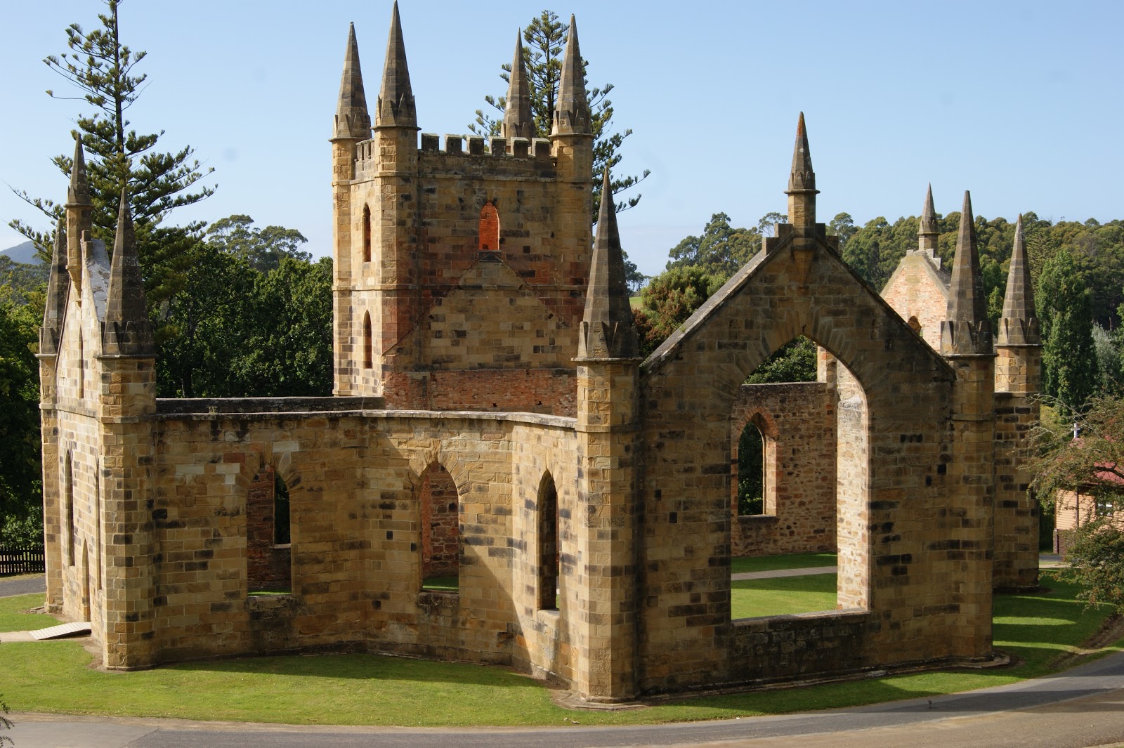 On The Convict Trail: The Convict Church, Port Arthur