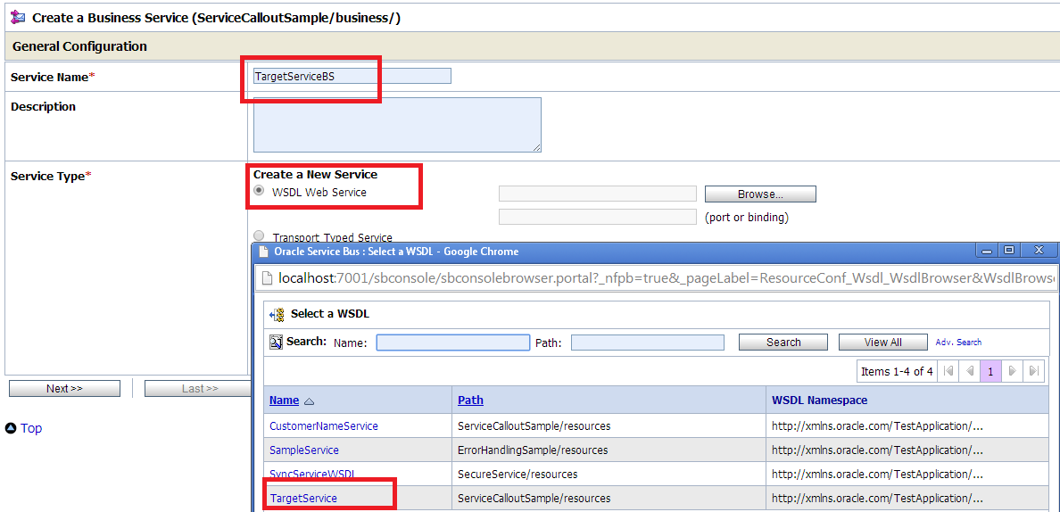 Osb 11g Service Callout In Oracle Service Bus Oracle Fusion Middleware Blog