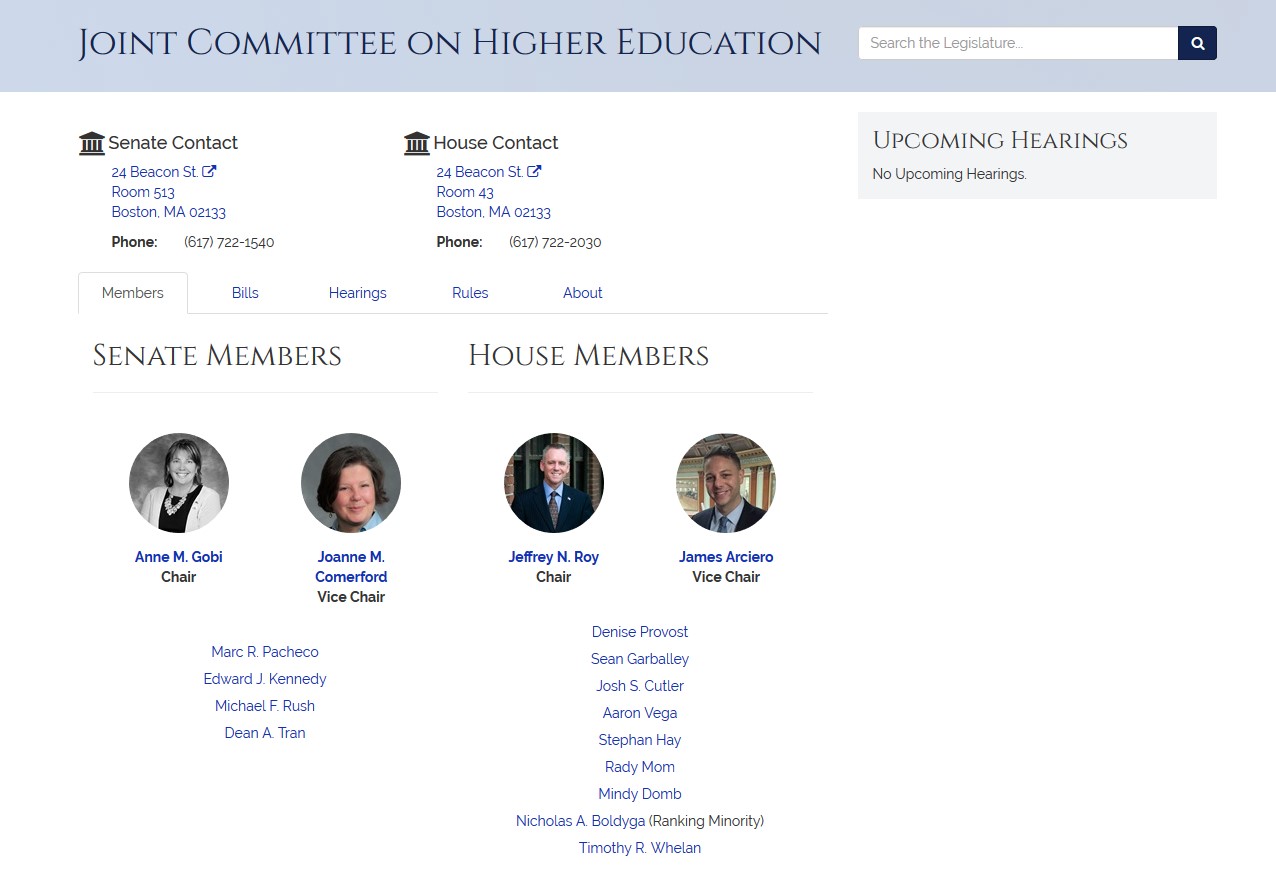 Franklin Matters: Higher Education Committee Embarks on Public Campus Tours