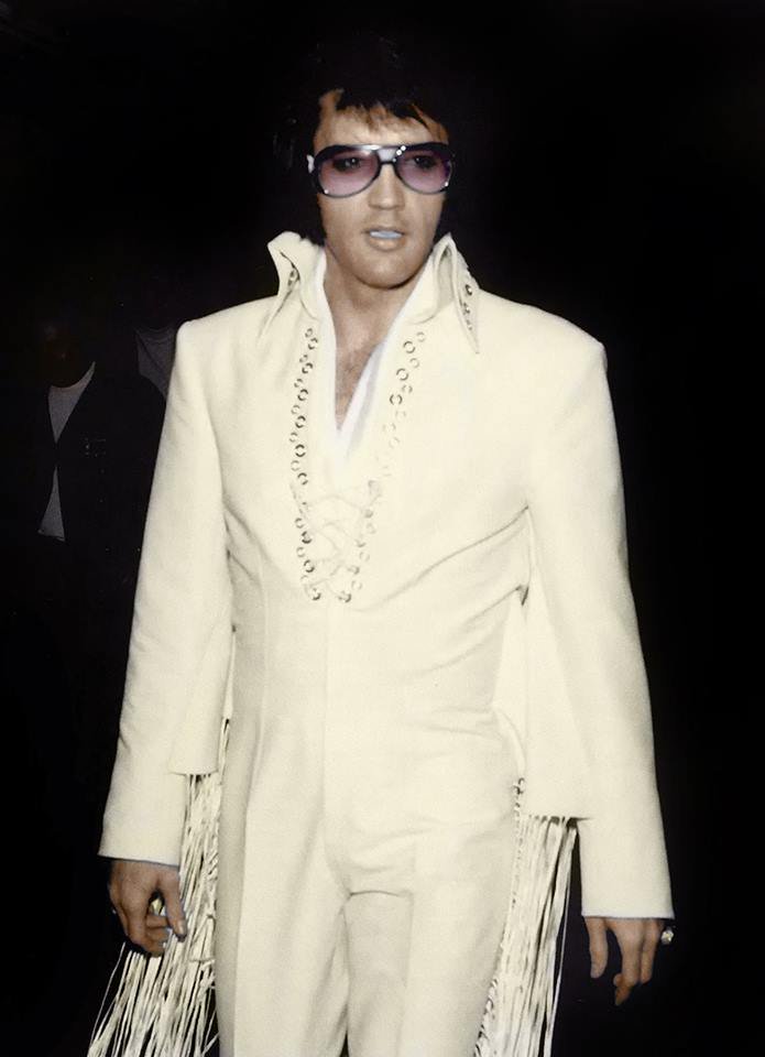 Elvis Presley . . . : Jumpsuit - Long Fringe Cape vel Wing