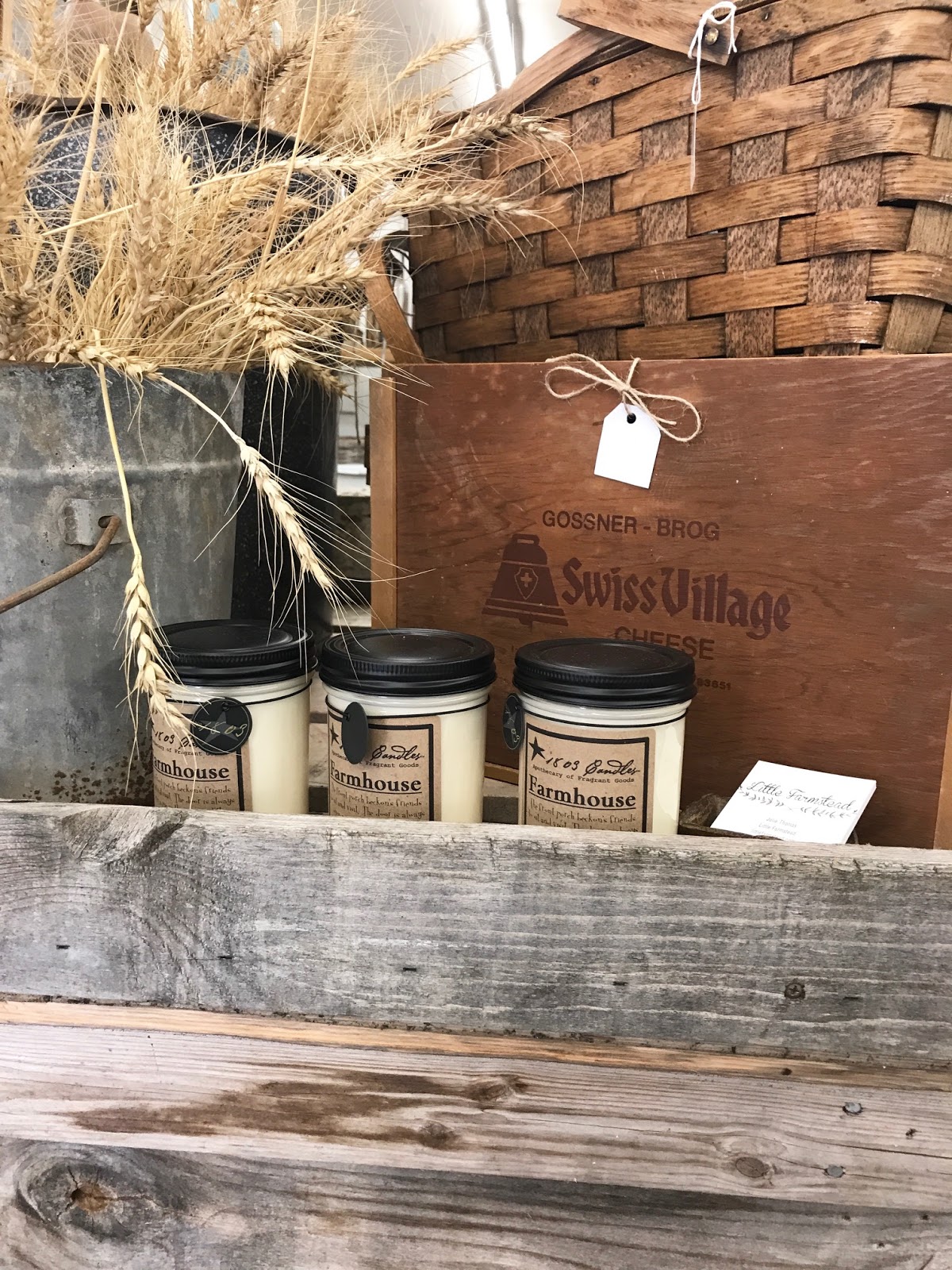 Little Farmstead: Our New Farmhouse-Style Shop Space {A Peek Inside}