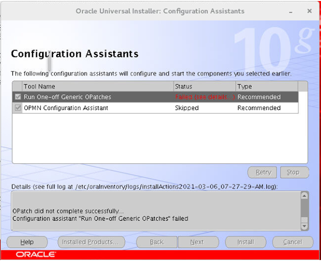 Upgrade the IAS oracle home to 10.1.3.5 in Oracle EBS R12.1