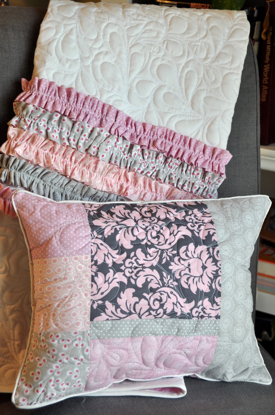 made: Ruffle Quilt {Baby Girl}