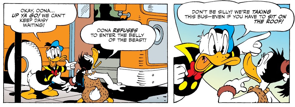 Duck Comics Revue: "Donald Duck Meets Princess Oona" and "Oona's ...