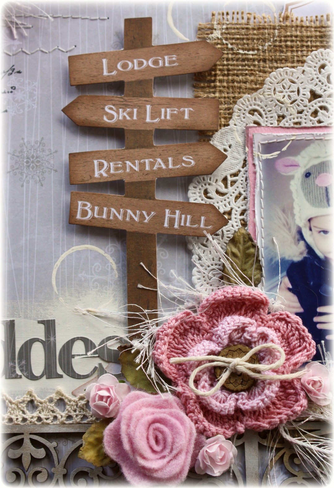 Such a Pretty Mess: Technique Tuesday with Bo Bunny! Felt Bloom Tutorial!!