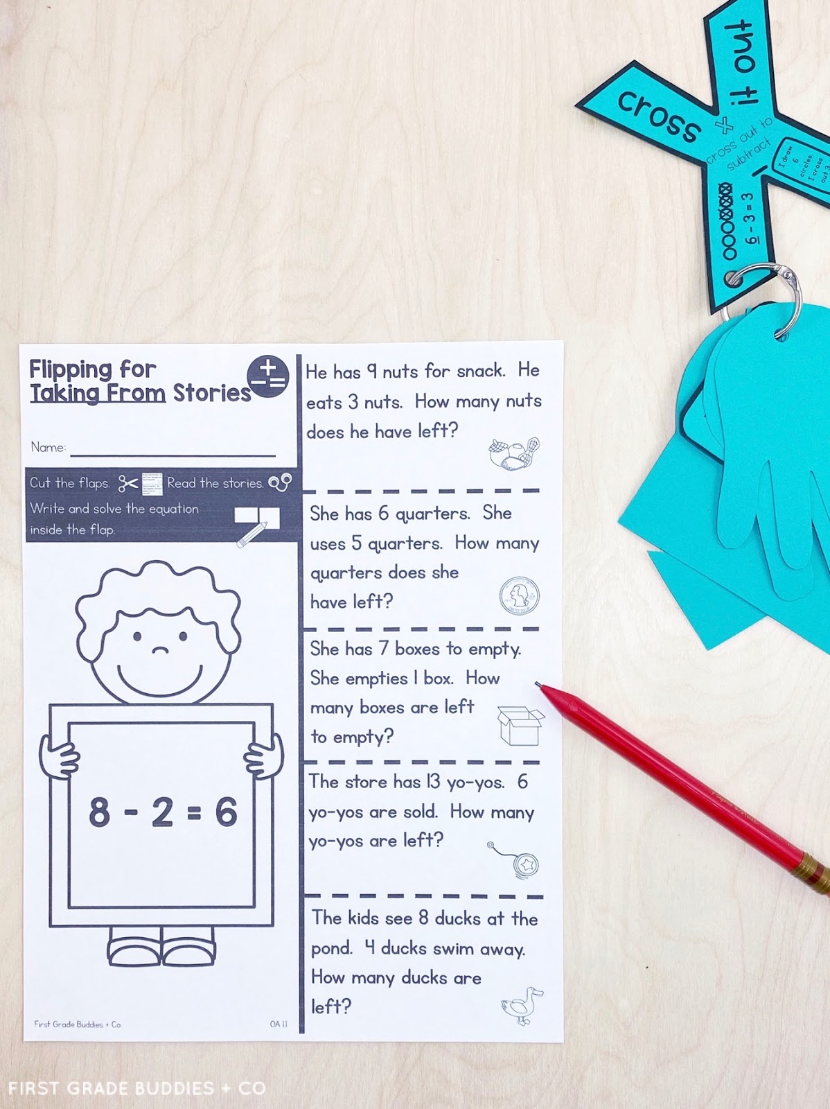 Math Strategy Tools | First Grade Buddies